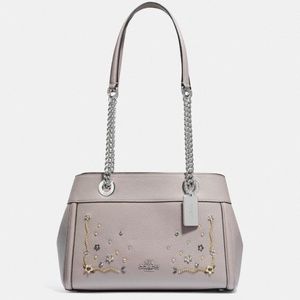 Coach | Bags | Coach Brooke Chain Carryall With Crystal Rivets | Poshmark